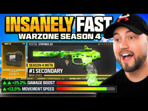 the *NEW* STRYDER 3 ROUND BURST ATTACHMENT MOD in WARZONE BO6! (Best Pistol Loadout for Warzone 3)