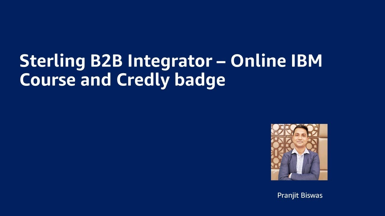 IBM Sterling Data Exchange Credly Badge Courses