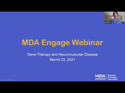 MDA Engage: Gene Therapy and Neuromuscular Disease