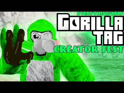 THE GORILLA TAG YOUTUBE UPDATE......