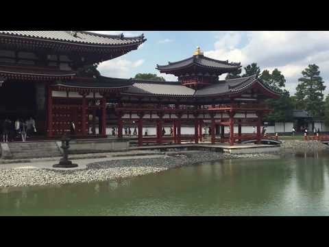 Timelapse of Byōdō-in Buddhist temple, Kyoto, Japan