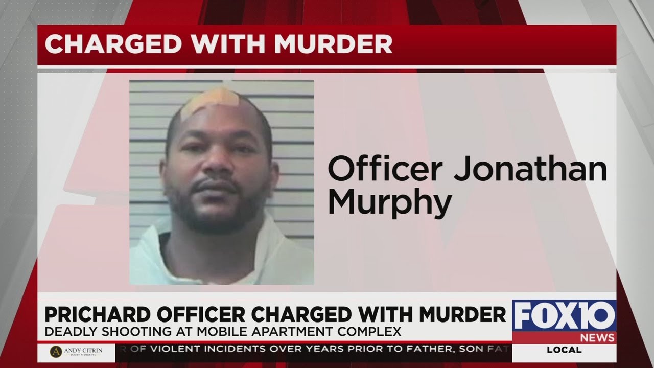 Prichard Police officer charged with murder in Mobile