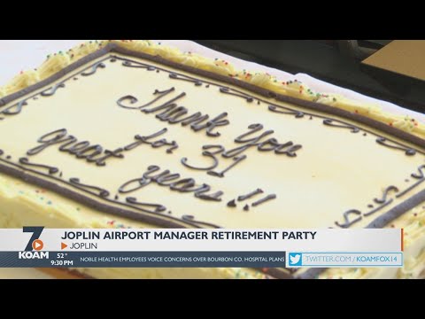 Steve Stockam is retiring from his position as Manager of the Joplin Airport.