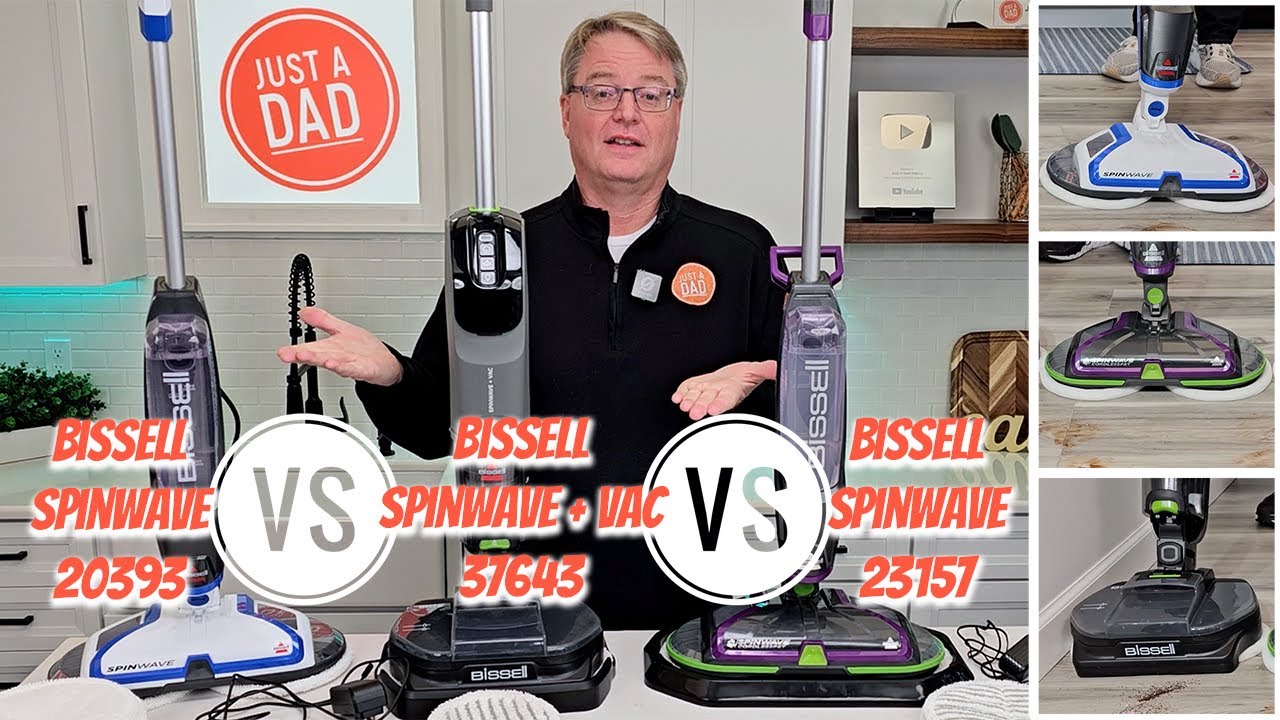 3 Bissell SpinWave Mops COMPARISON