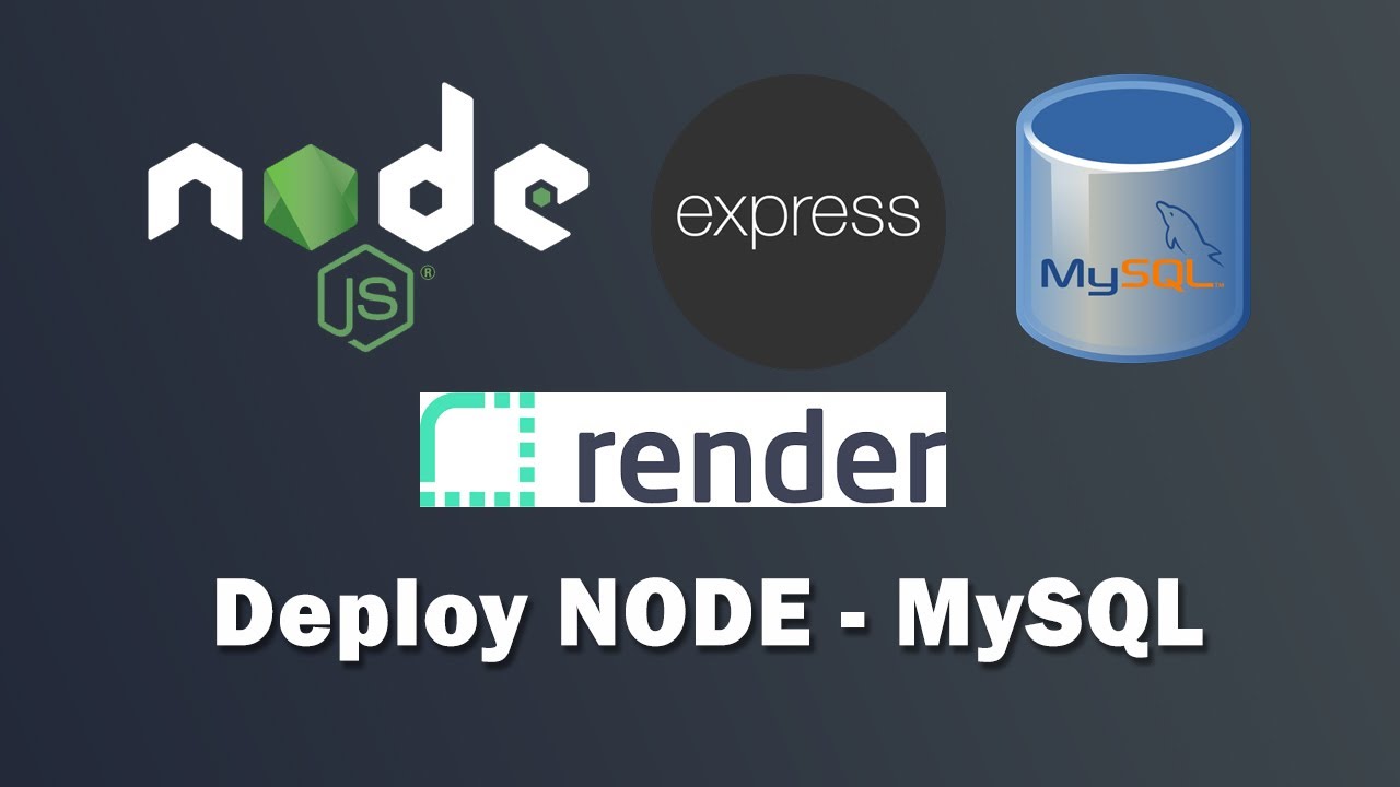 Deploy Node ExpressJS MySQL to Render