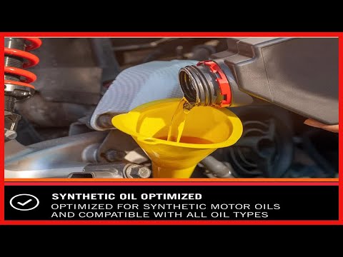 Great product - K&N Motorcycle Oil Filter: High Performance, Premium, Designed to be used with Synt