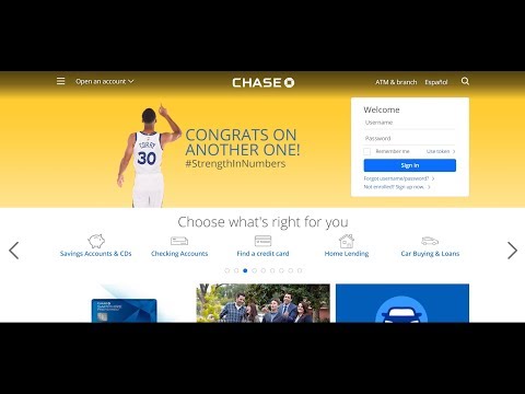 Chase Bank Online Login Steps | Online Bank Login Tutorials