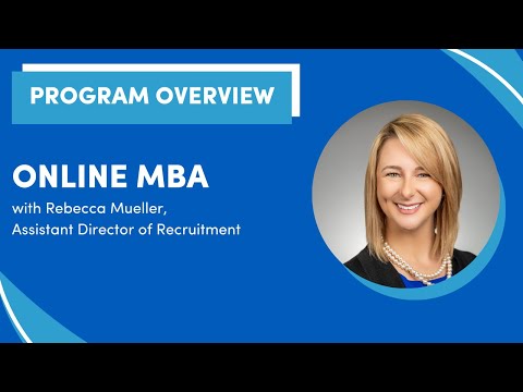 Online MBA Program Overview (2024-2025)