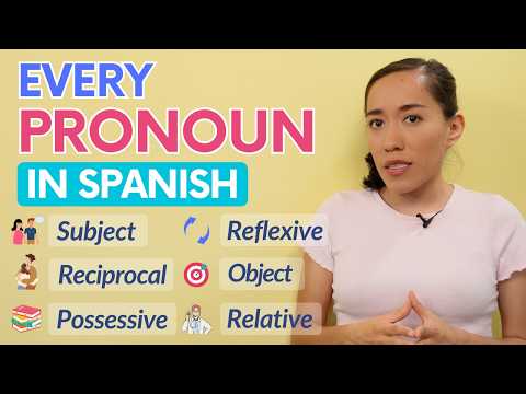 60 Spanish Pronouns: Learn All 10 Pronoun Types in 1 Lesson