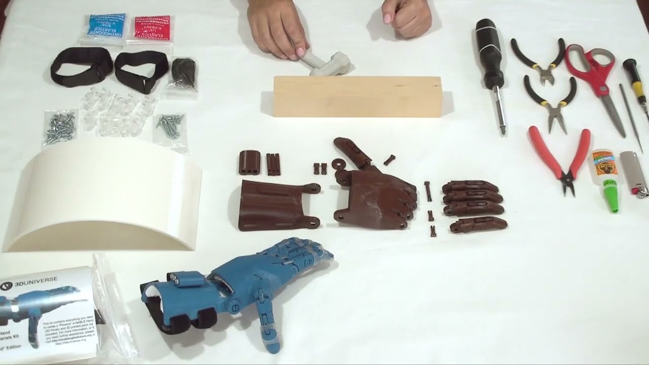 Unlimbited Phoenix Hand Assembly Tutorial