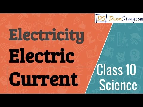 Class 10 electricity electric current Video Lecture