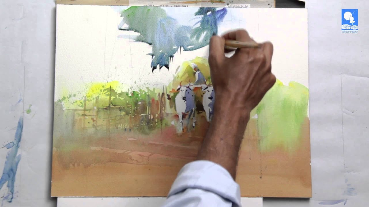 Bullock cart - by Milind Mulick