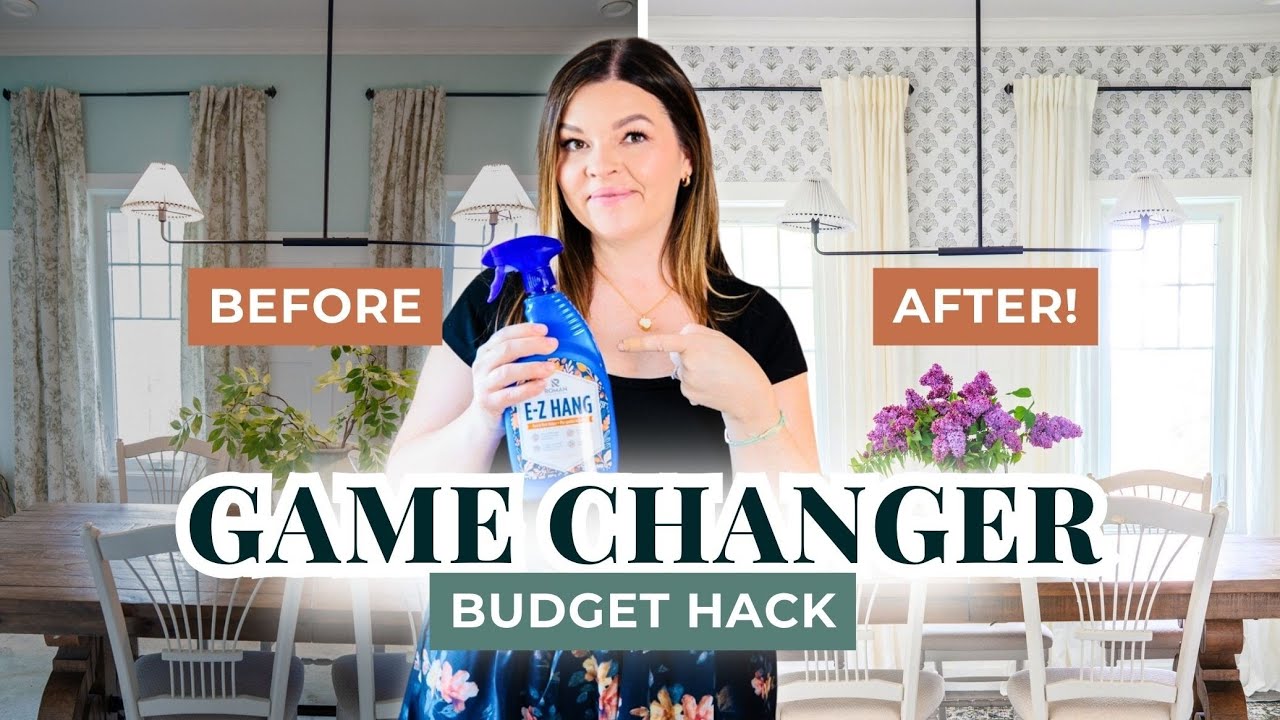 GENIUS Peel & Stick Wallpaper Hacks That Totally Transformed My Space!