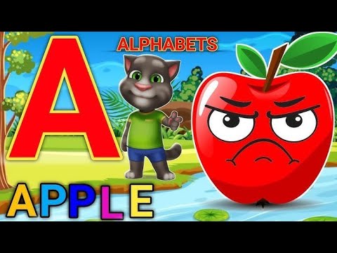 A for Apple B for ball II abcd nursery rhyme II ABCD song II ABCd new alphabet oct 2023 II kids rhym