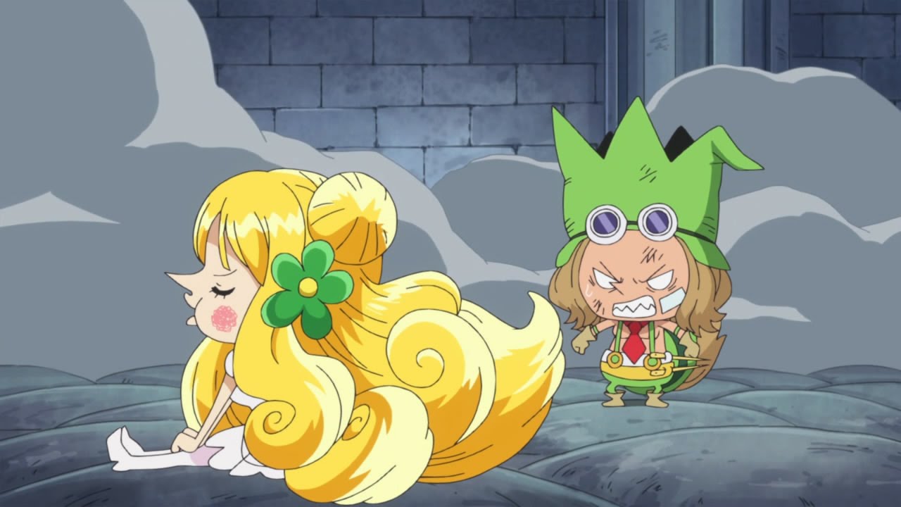 One Piece 715 Funny Scene Leo and Manshelly
