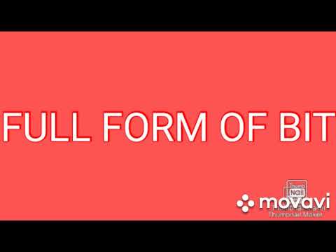 FULL FORM OF BIT AND FULL FORM OF M.B || AUTHENTIC INFO TV