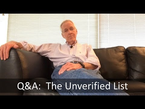 Q&A Unverified List