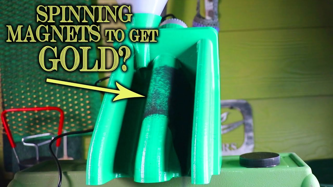 Electro-Magnetic Dry Separator - Crazy Gold Prospecting Tool