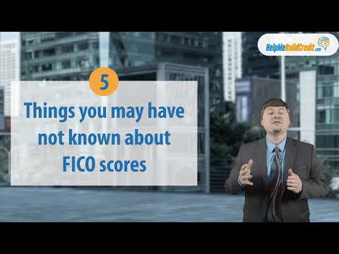 5 things you may have not known about FICO scores