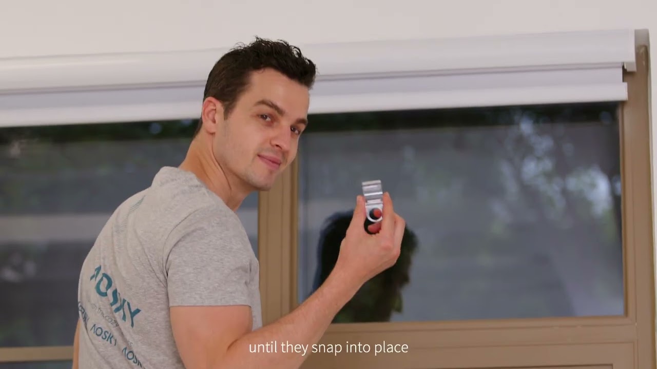 How to install zebra shades quickly?