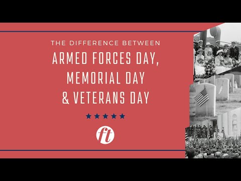 Military Holidays: What Are the Differences?