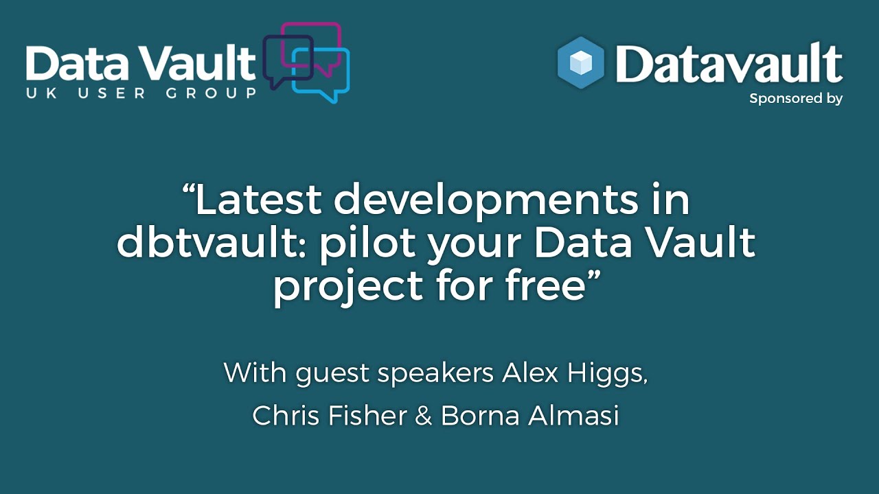 Latest developments in AutomateDV: pilot your Data Vault project for free