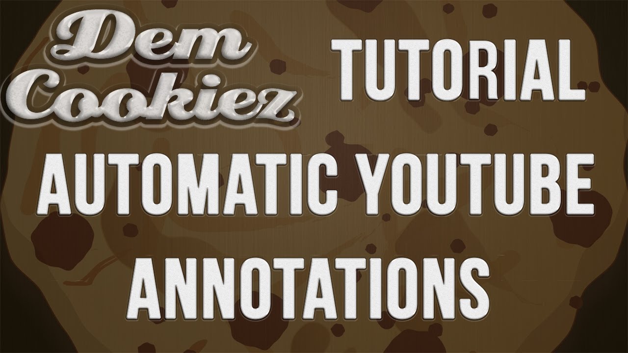 Automatic YouTube annotations tutorial, short and easy!