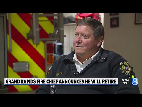 Grand Rapids fire chief to retire next spring