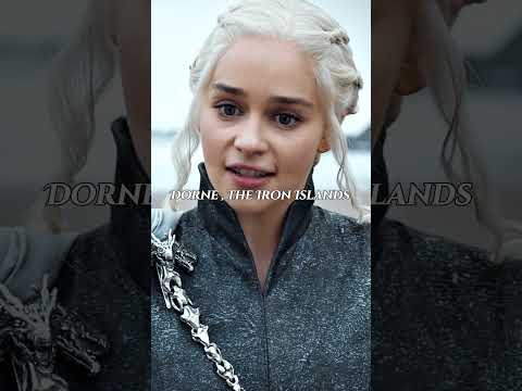 Dany Loses Dorne , Reach & The Iron Islands ๐๐ #shorts #gameofthrones