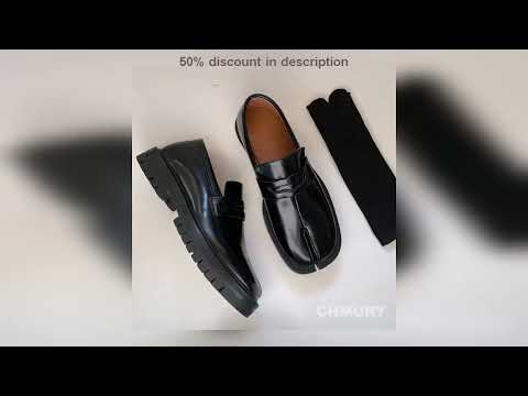 Why Everyone’s Talking About This Product! #CHMURY Tabi Shoes Loafer for Men and Women Split Toe