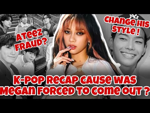 K-pop News : KATSEYE’s Megan “Forced” to Come Out?! | ATEEZ Fraud Scandal?! | Tarzzan Past..