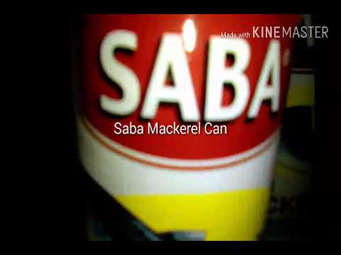 The Food of The Day | Saba Mackerel Can