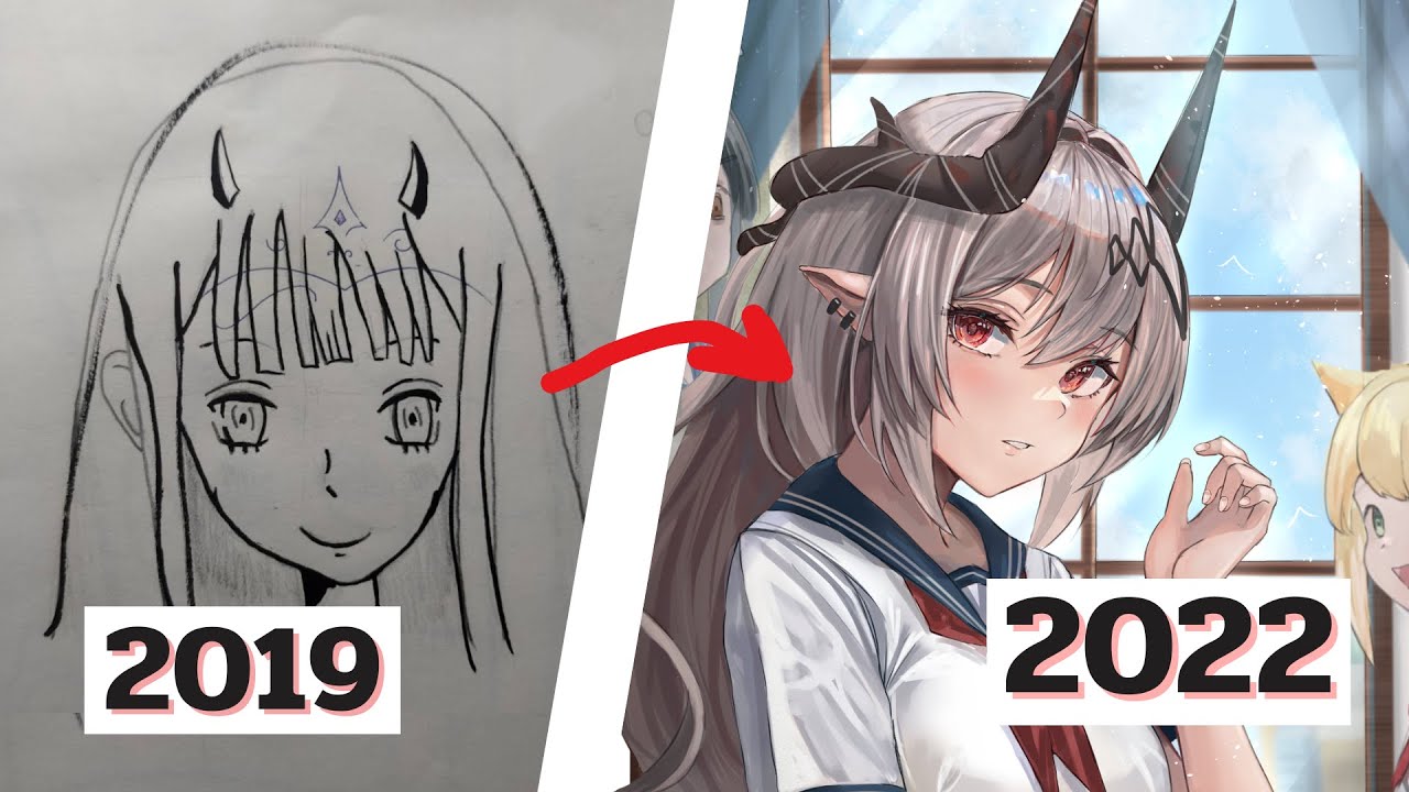 My 4 years art progress