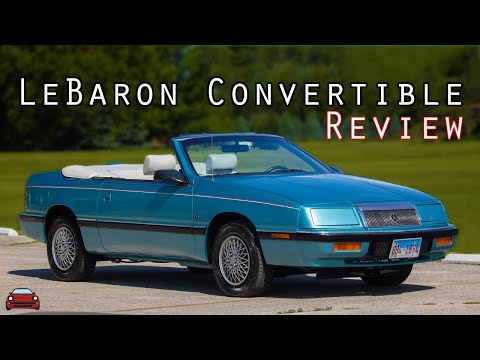1992 Chrysler LeBaron Convertible Review - Just Smile & Wave!