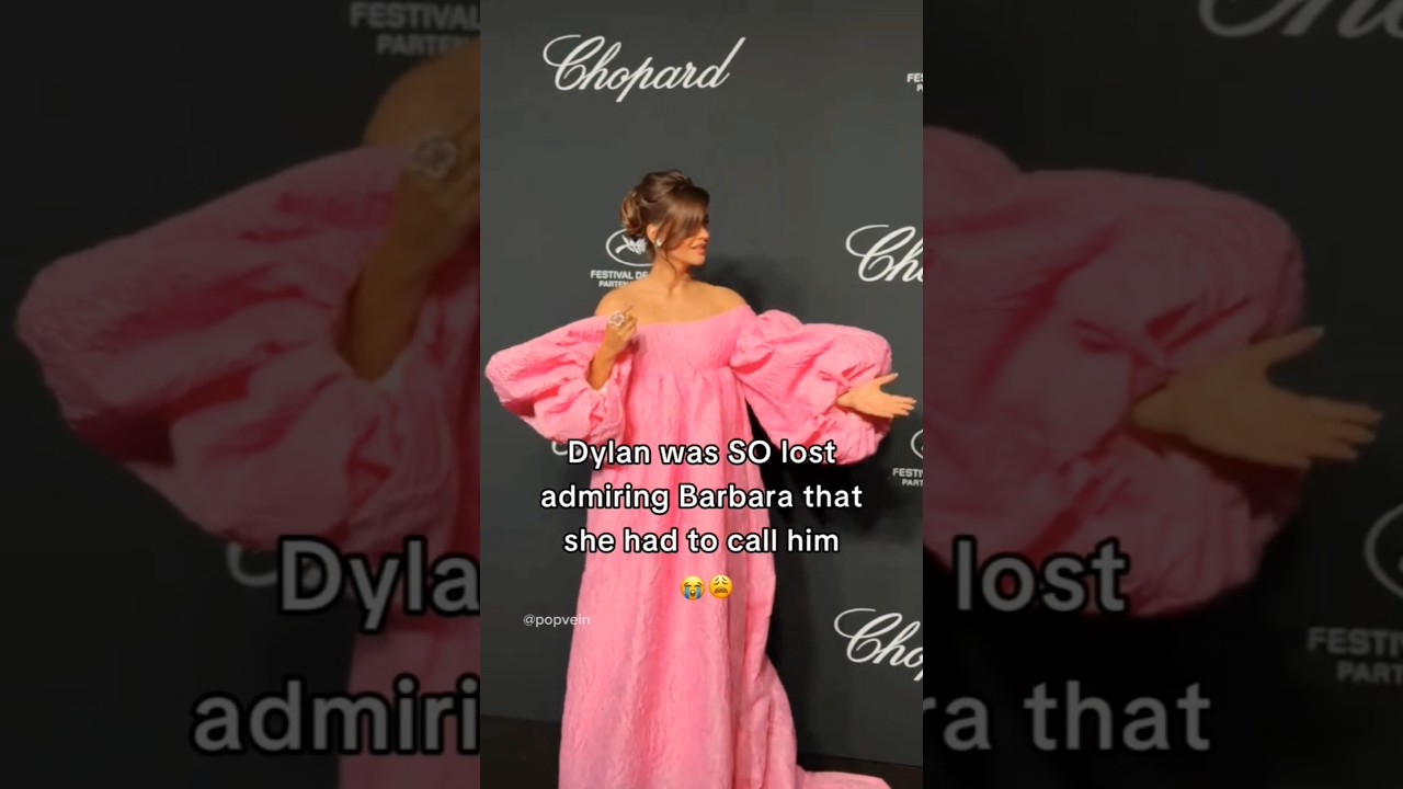 Dylan Sprouse was SO lost admiring Barbara Palvin that she had to call him 😩