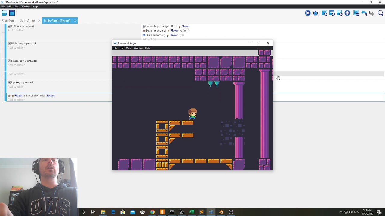 Year 10 GDevelop - Spike Collisions