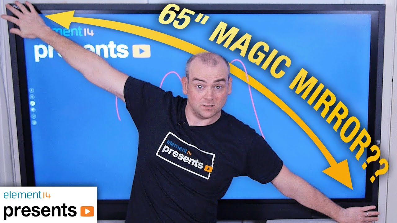 Giant Retro Gaming Magic Mirror with a Raspberry Pi 5! -- Episode-649 - element14 Community