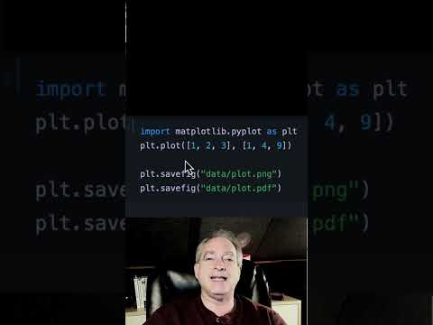 Save Matplotlib plot to image file ???? #shorts