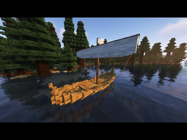 Norse Adventure - Functional Viking Ships Minecraft Data Pack