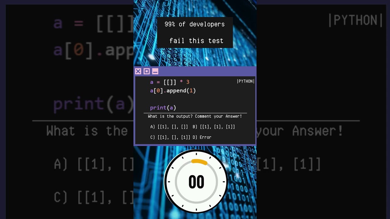 This Python list trick fools almost everyone 🤯 #Python #Coding #Programming #TechShorts #LearnToCode