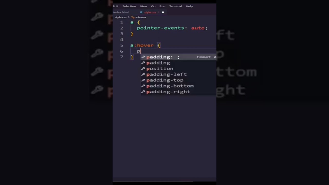 JS Pointer events #shorts