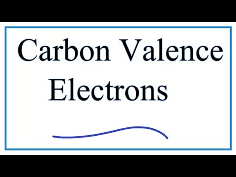 Valence Electrons in Carbon (C)