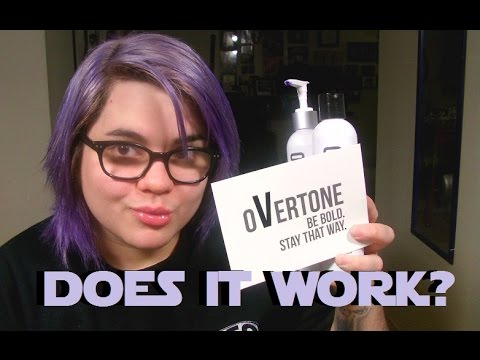 Overtone Haircare Review (conditioner bright colored hair)