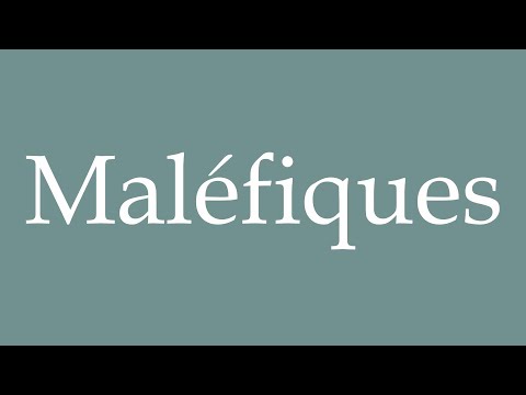 How to Pronounce ''Maléfiques'' (Maleficent) Correctly in French