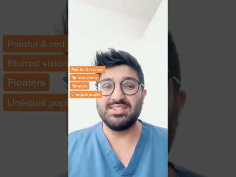 Medical quiz | med student trivia, eye pain, floaters, unequal pupils