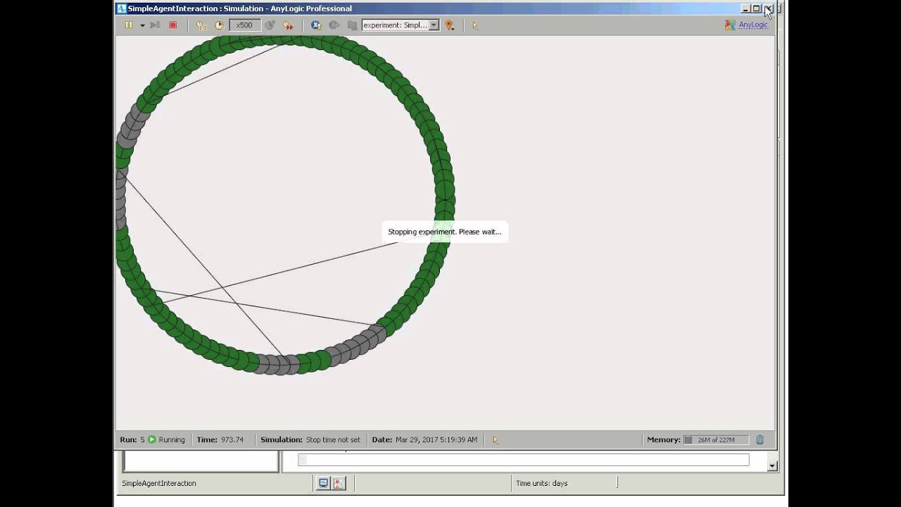 A Brief Look at Built-in Networks in AnyLogic 7