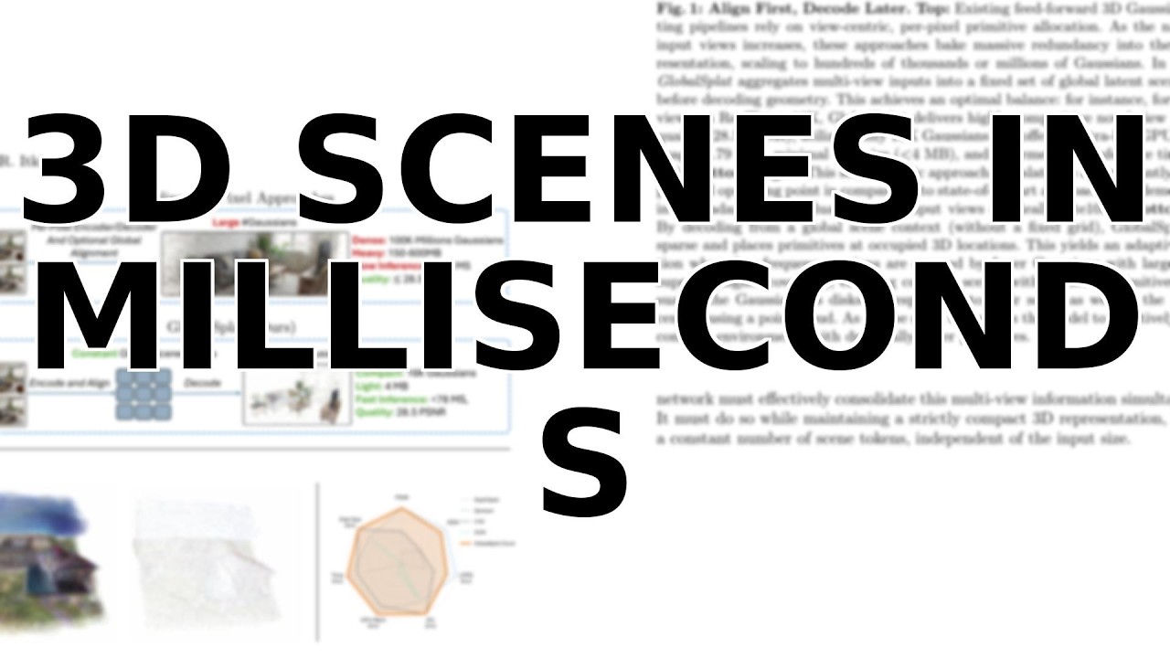 Instant 3D Scenes: How GlobalSplat is Changing Digital Reconstruction