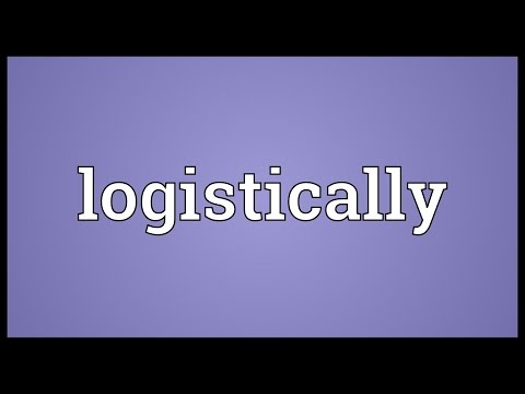 Logistically Meaning