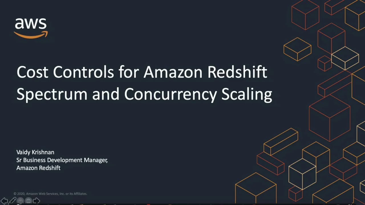 Cost and usage controls for Amazon Redshift
