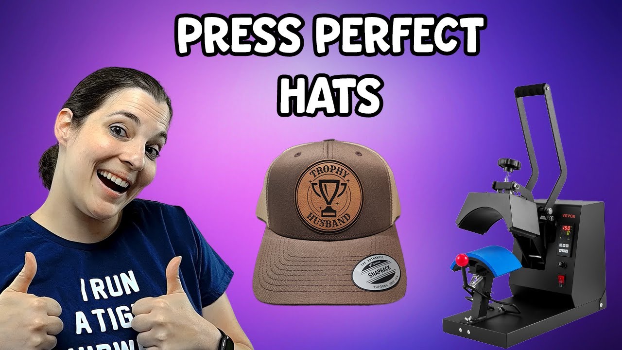 Step-by-Step Guide: Using Vevor Hat Press and Lonestar Adhesive for Custom Leather Patch Hats